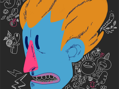 iPad doodle by Oleg Milshtein on Dribbble