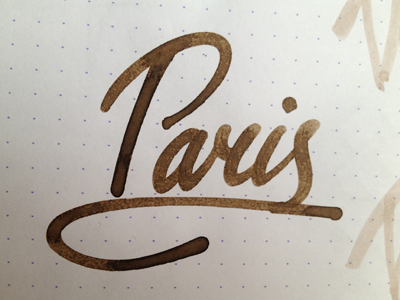 Paris by Oleg Milshtein on Dribbble