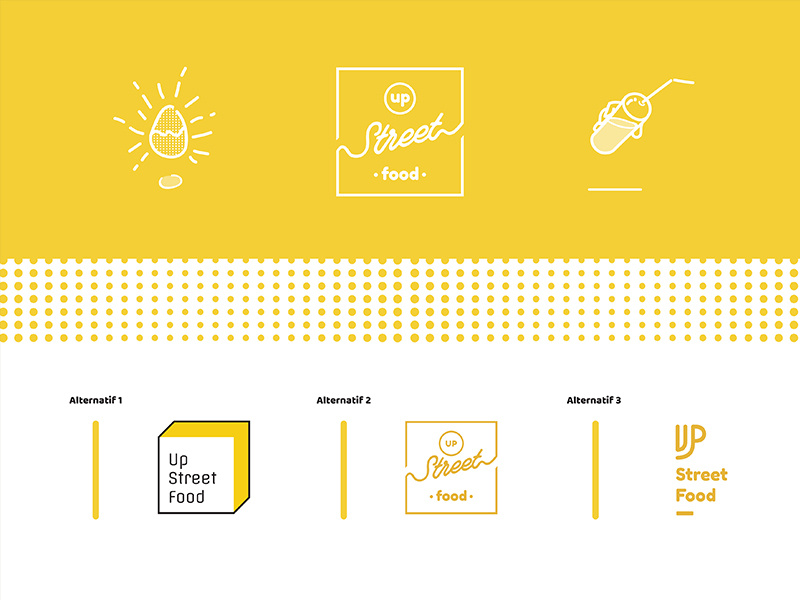 up street food - brand identity by Ricksi Pamungkas on Dribbble