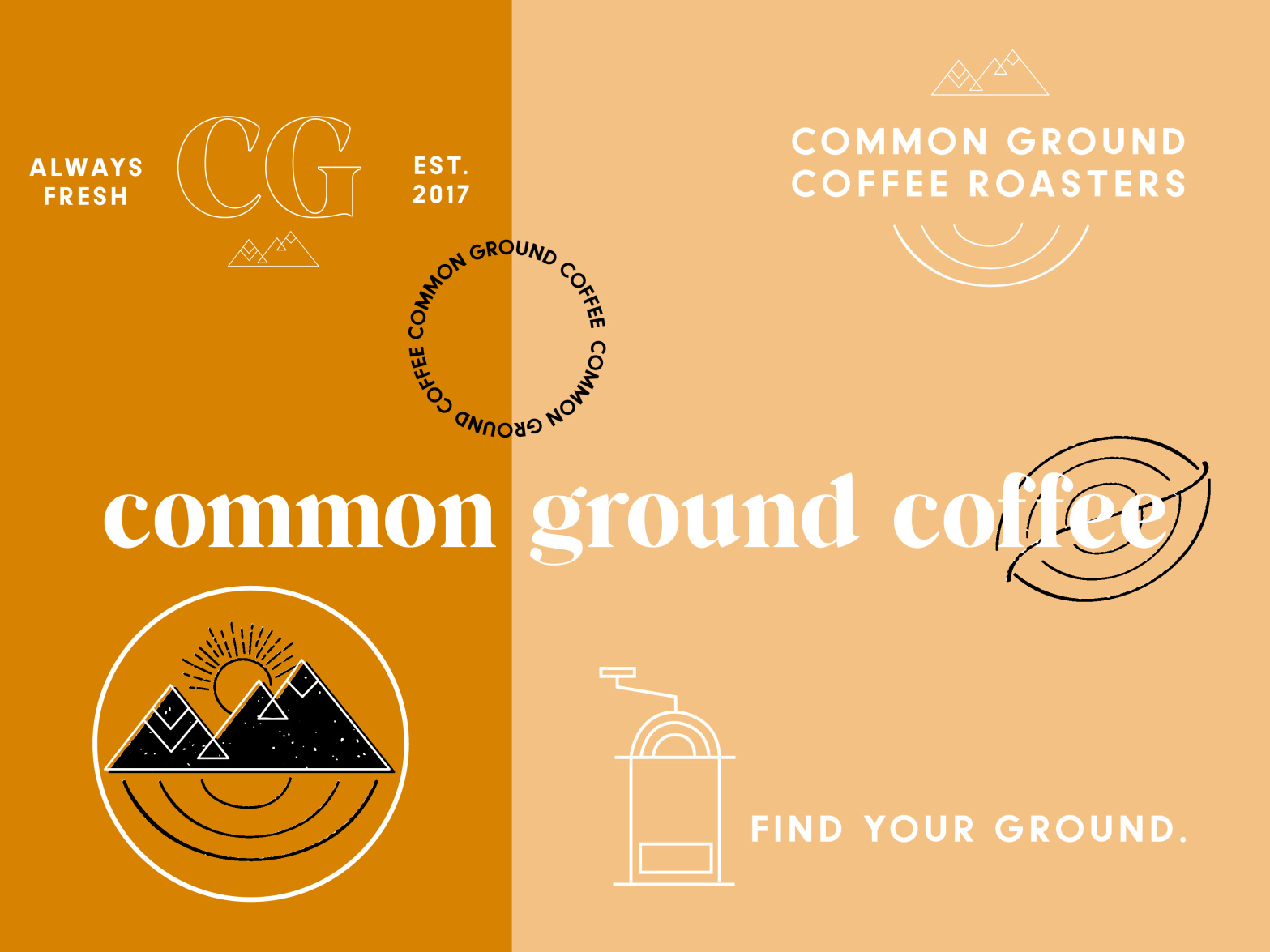 Common Ground Coffee by Megan Nixon on Dribbble