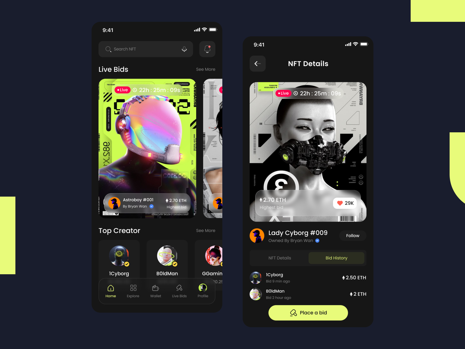 East - NFT Marketplace Design Screen by Bimore Design on Dribbble
