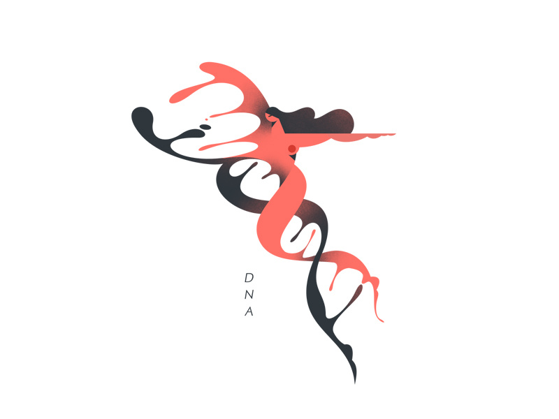 DNA by BUQIU on Dribbble