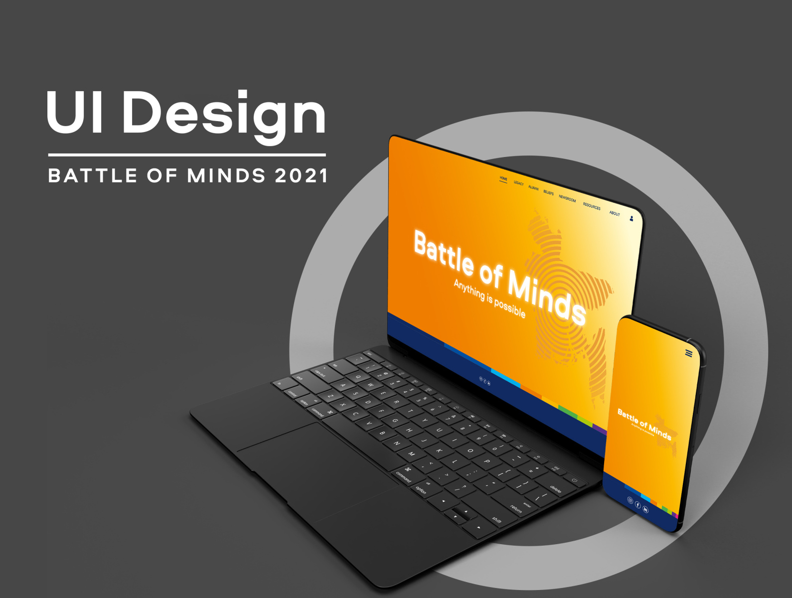 UI design for Battle of Minds 2021 Website by Abdullah Ahmmed Jubayer ...