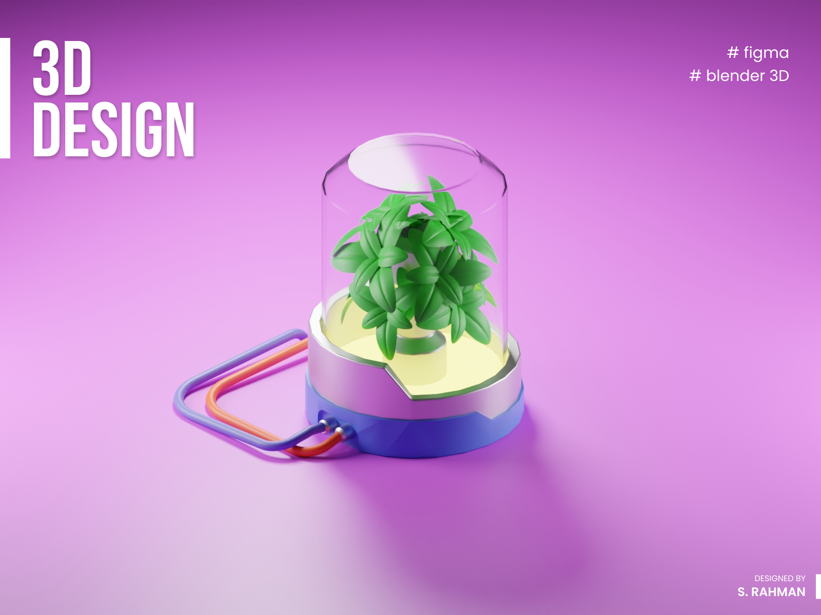 Oxygen Container - 3D Design by Sohanur Rahman Joy on Dribbble