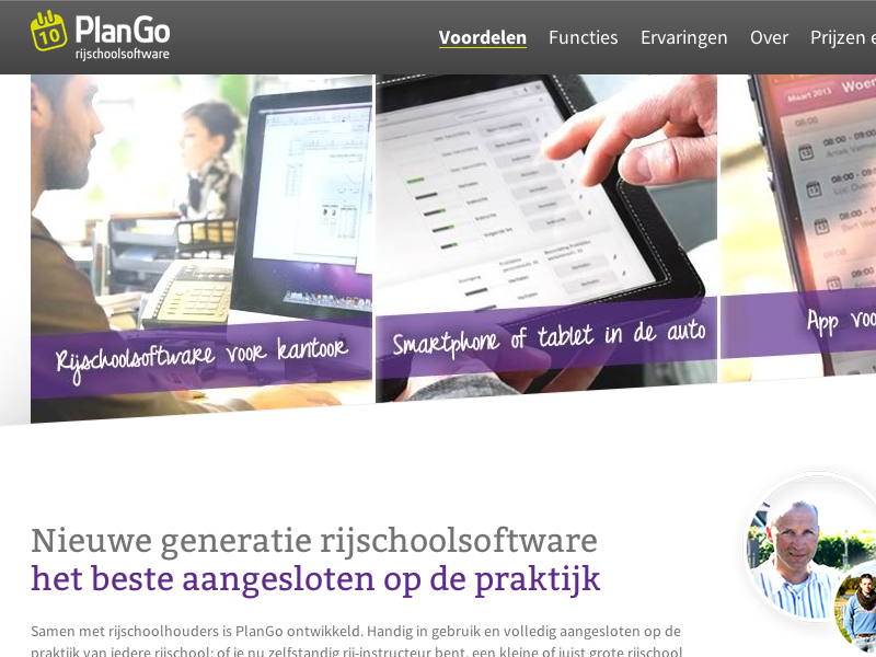 Plango Homepage by Jochem Nabuurs on Dribbble