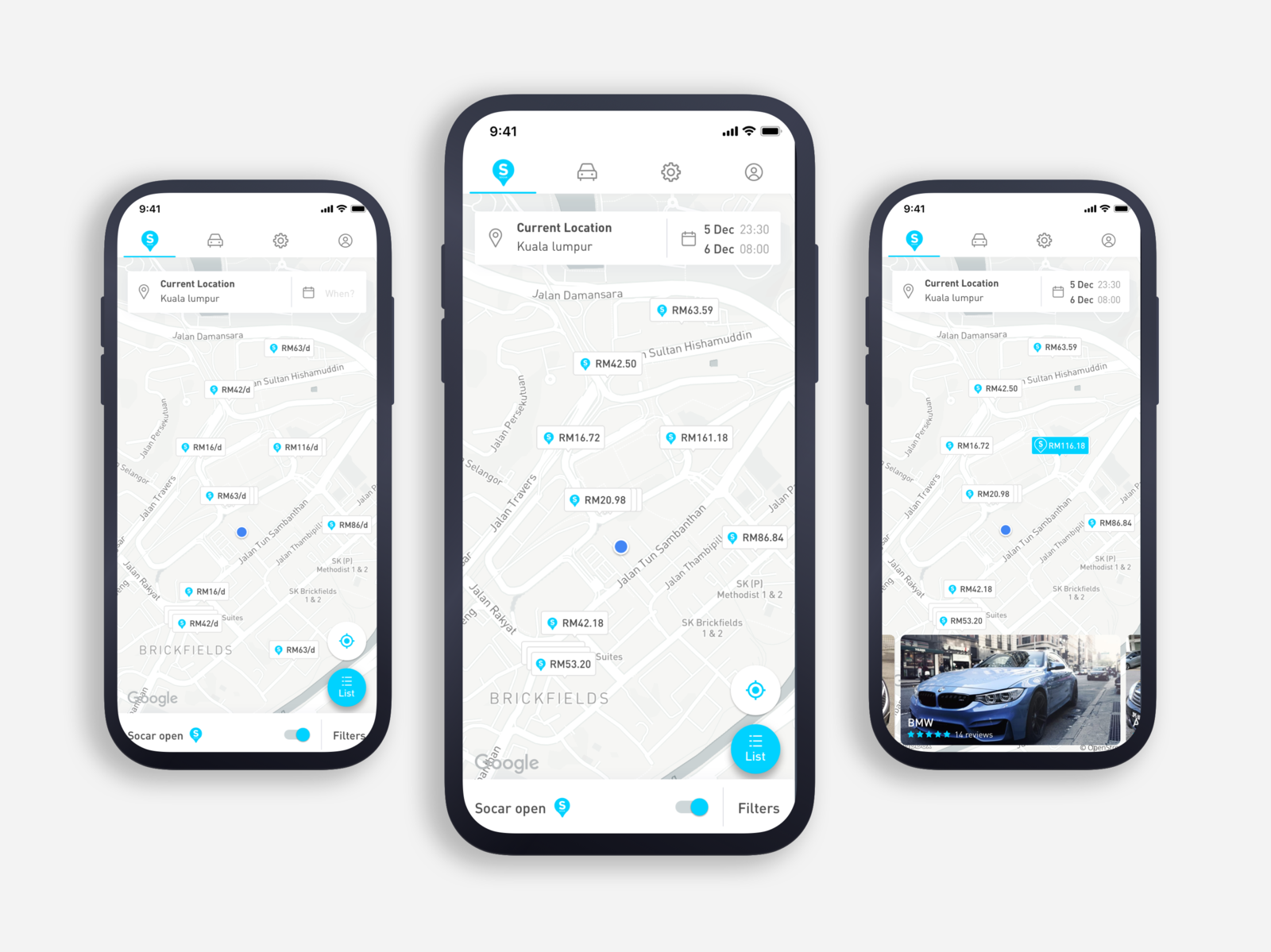Redesign Socar Interface by Shirleen Oktaviani on Dribbble