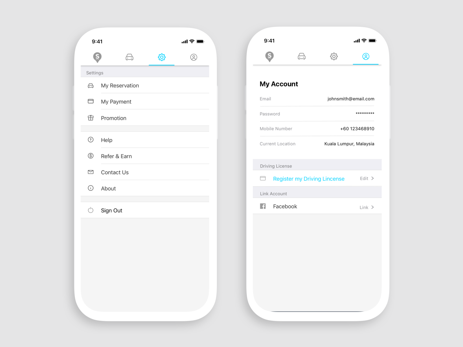Daily UI 007 Setting Page by Shirleen Oktaviani on Dribbble Daily UI 007 Setting Page by Shirleen Oktaviani on Dribbble