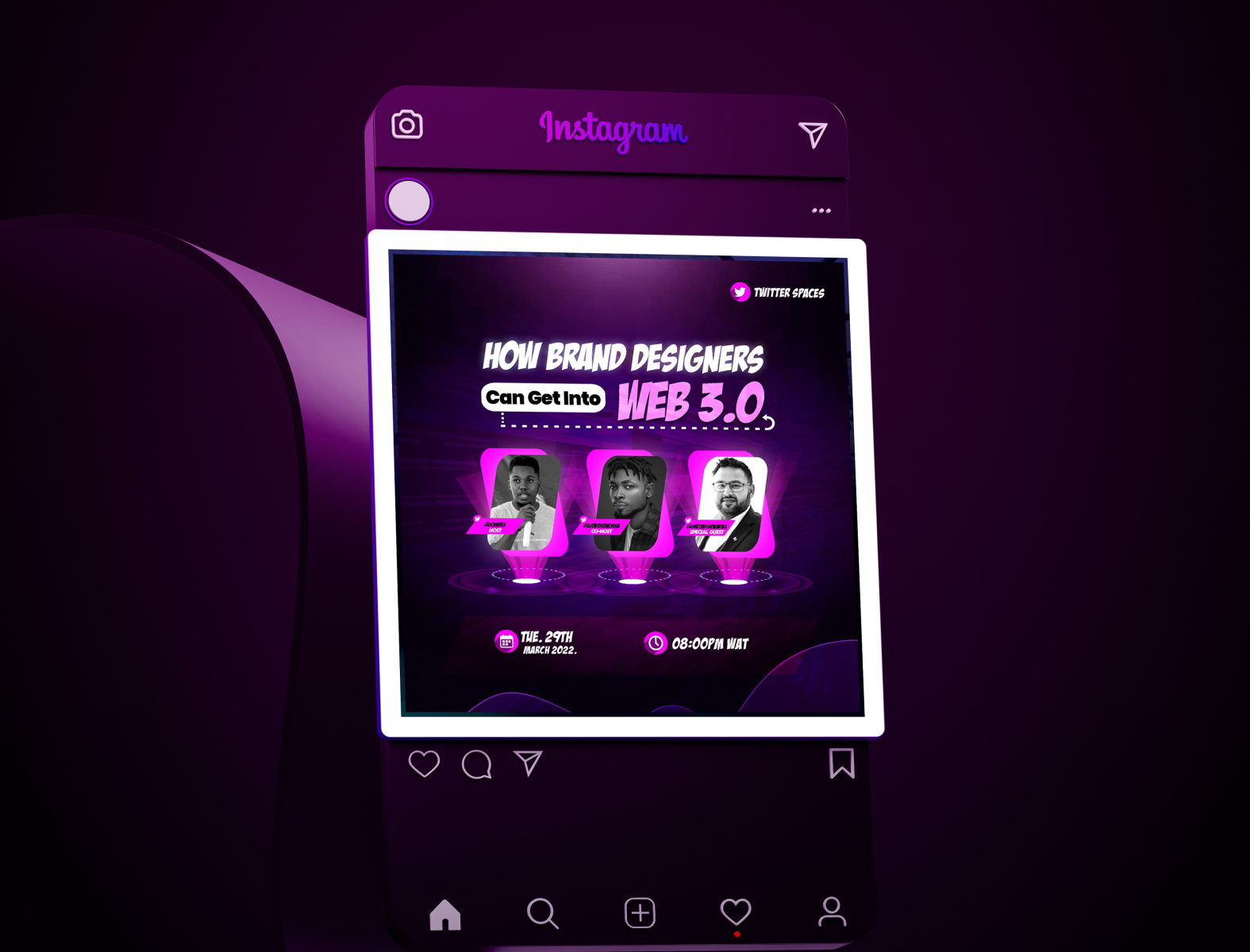 Web3 Flyer by Chihurumnanya Nwanevu on Dribbble