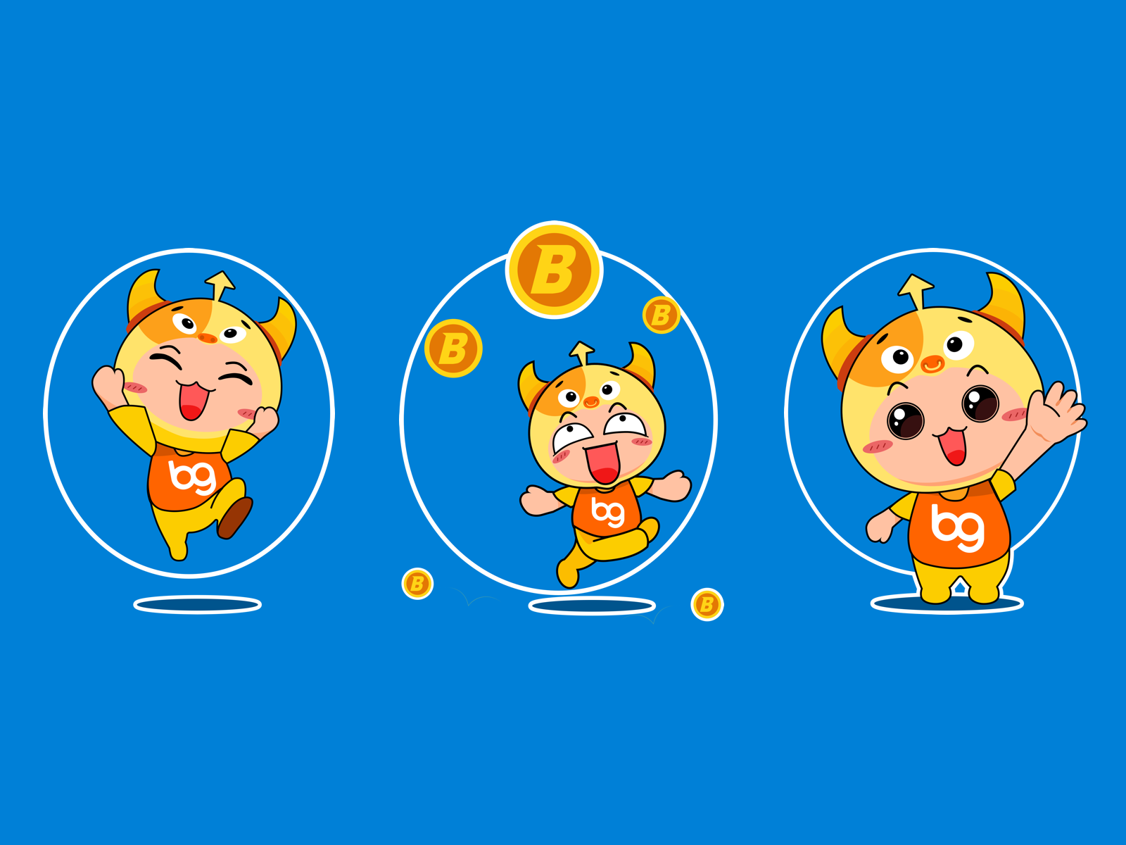 Blockchain-Mascot by Nianqi Long on Dribbble