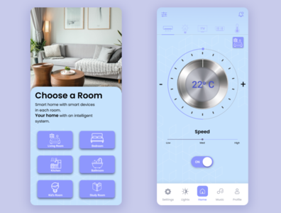 Smart Home App Design by Affan Shaikh on Dribbble