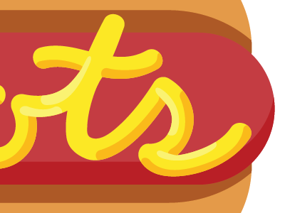 Mustard Typography by Nick Zegel on Dribbble