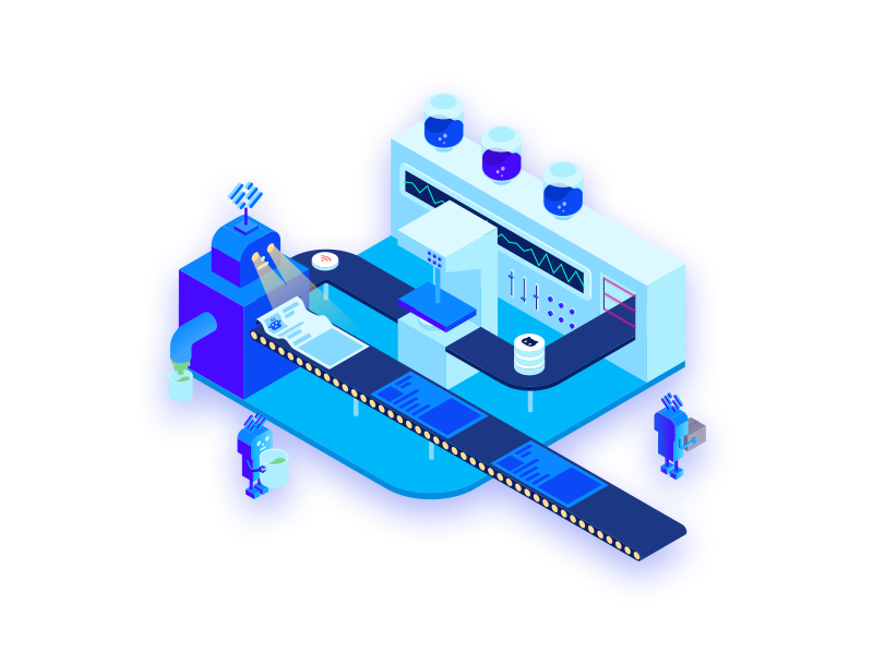 Factory by paraselenia on Dribbble
