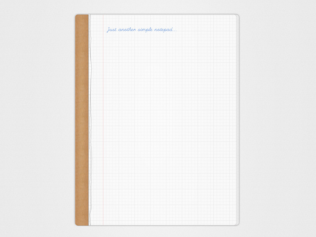 Freebie Notepad by Máximo Gavete on Dribbble