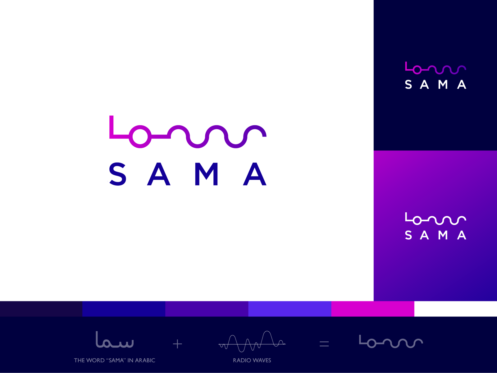 Sama - Logo & Branding by Melissae on Dribbble