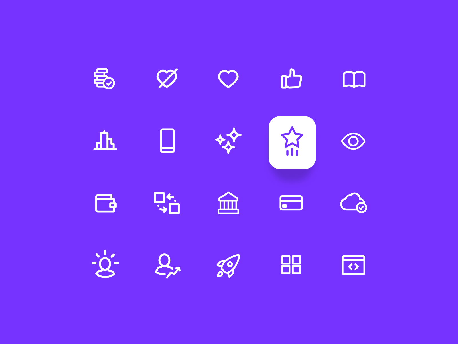 Simple icons 😍 by Te Hana Goodyer on Dribbble