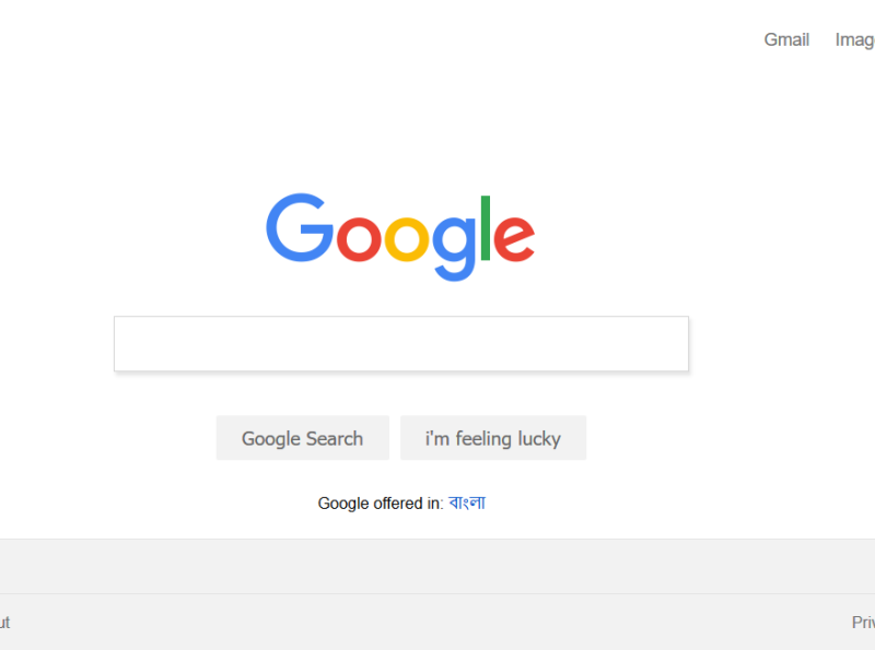 Google Homepage by Asif on Dribbble