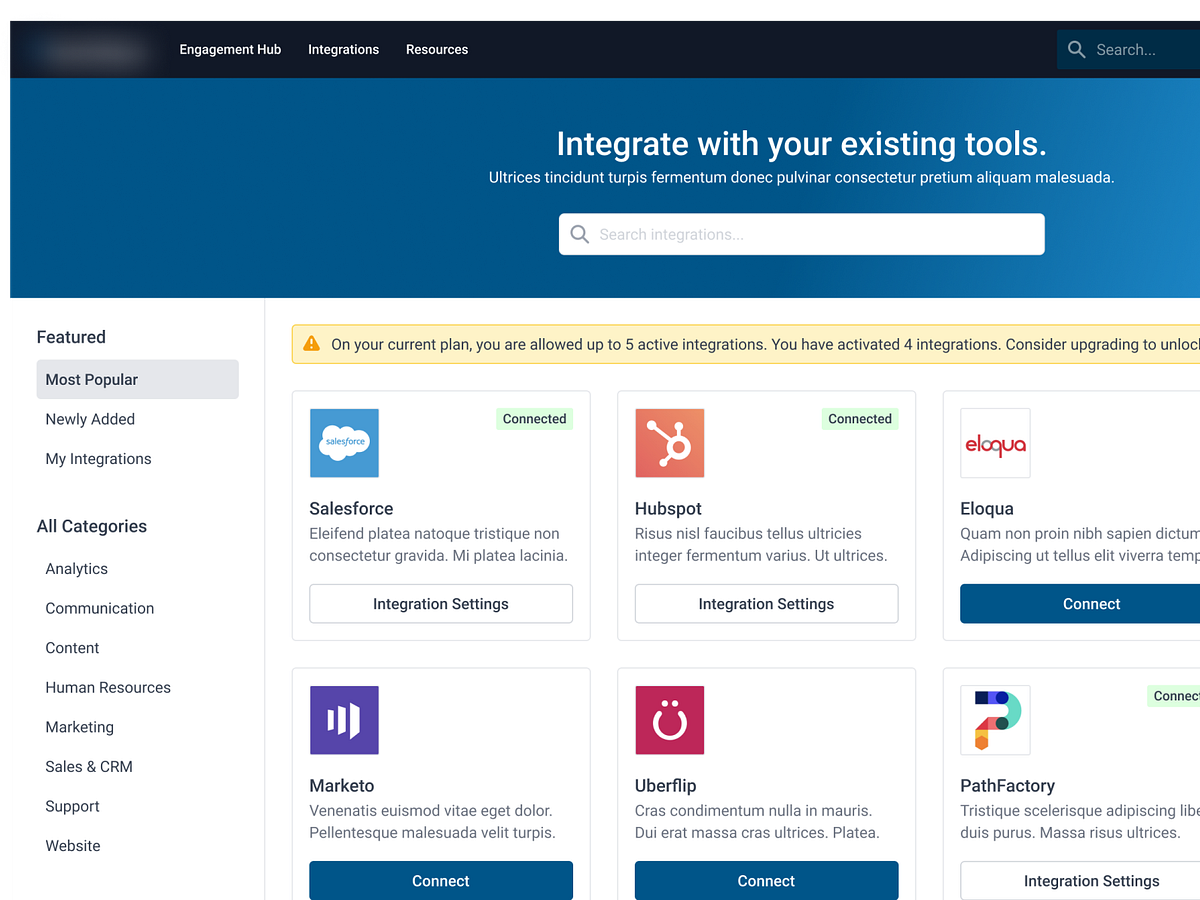 Integrations designs, themes, templates and downloadable graphic ...