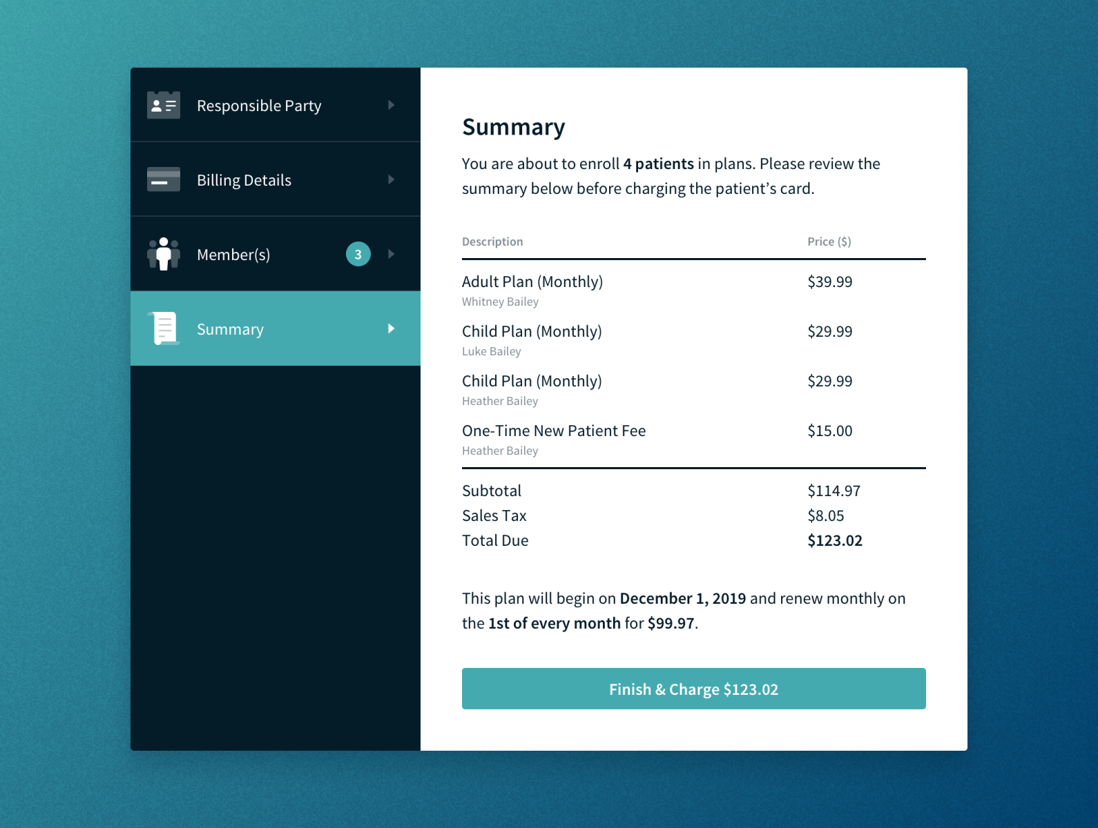 Modal Wizard Flow by Jon Moore for Innovatemap on Dribbble