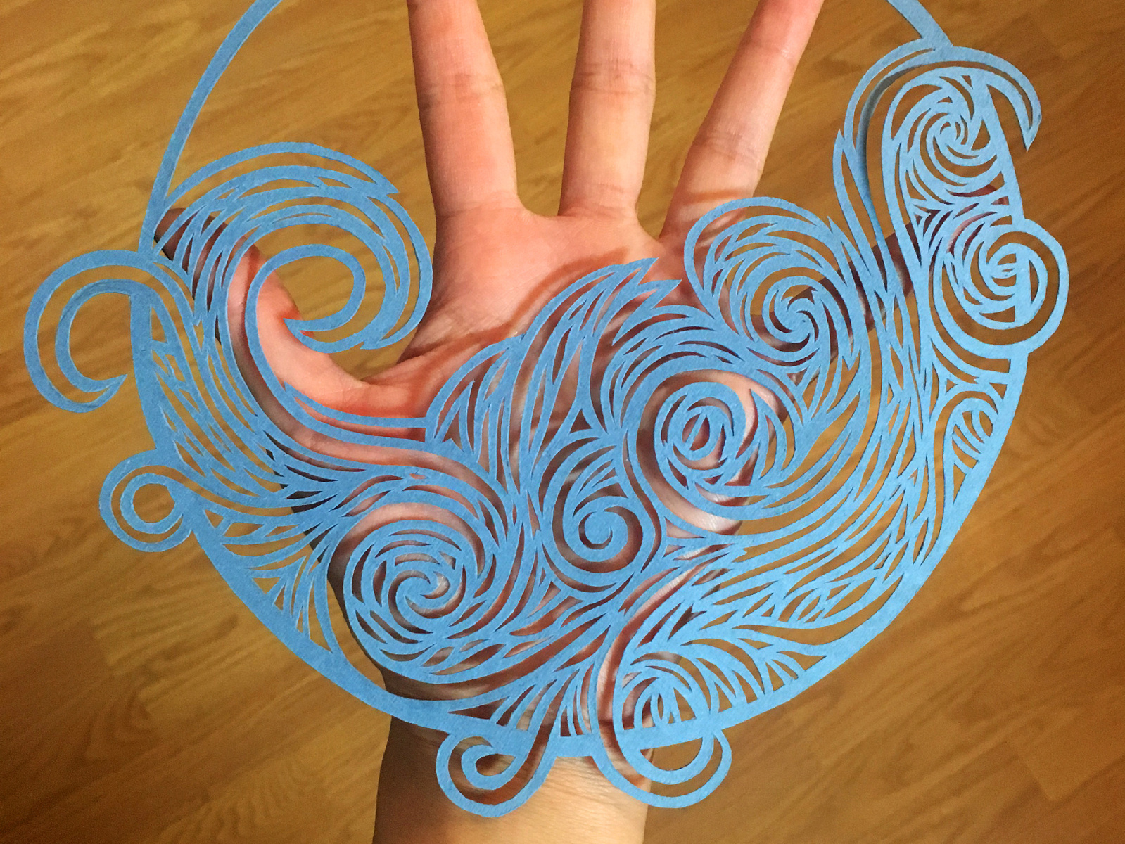 Water Cut Paper by Jennifer Ho on Dribbble
