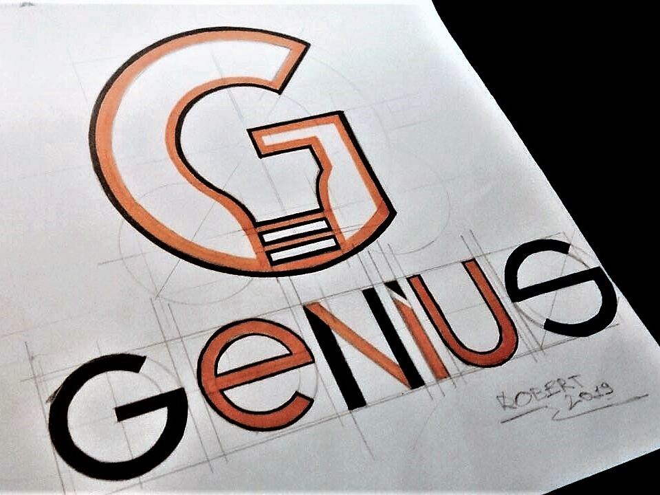 Genius by Robert Creative on Dribbble