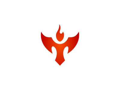 Torch Phoenix Logo by Dovs on Dribbble
