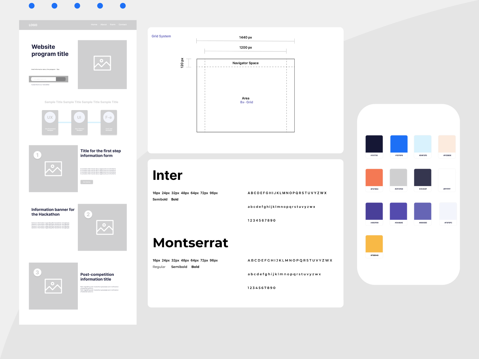 Internship Wireframe by SEFA ARSLAN on Dribbble