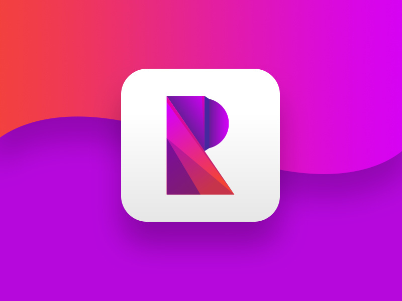 Augmented Reality app icon by Gabriel Hidalgo on Dribbble