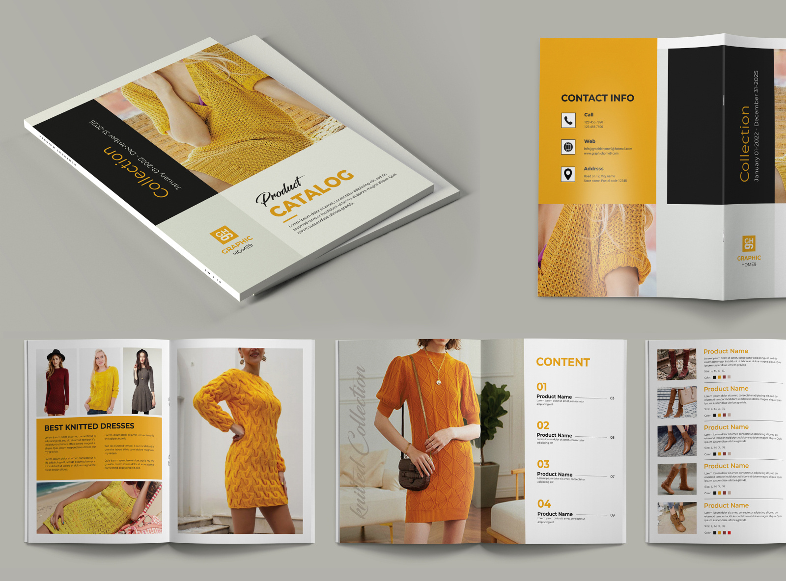 Product catalog design by Md. Risfatullah on Dribbble