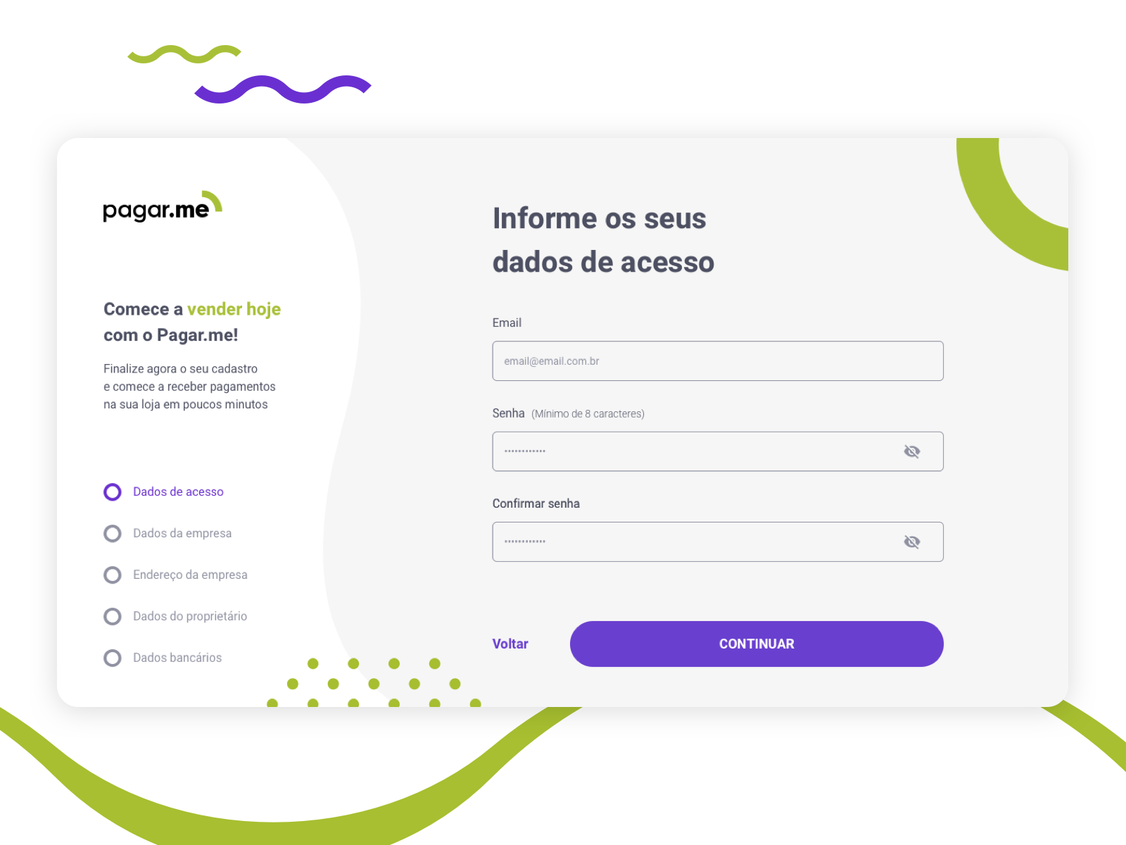Contact Form - Pagar.me by Lucas César on Dribbble