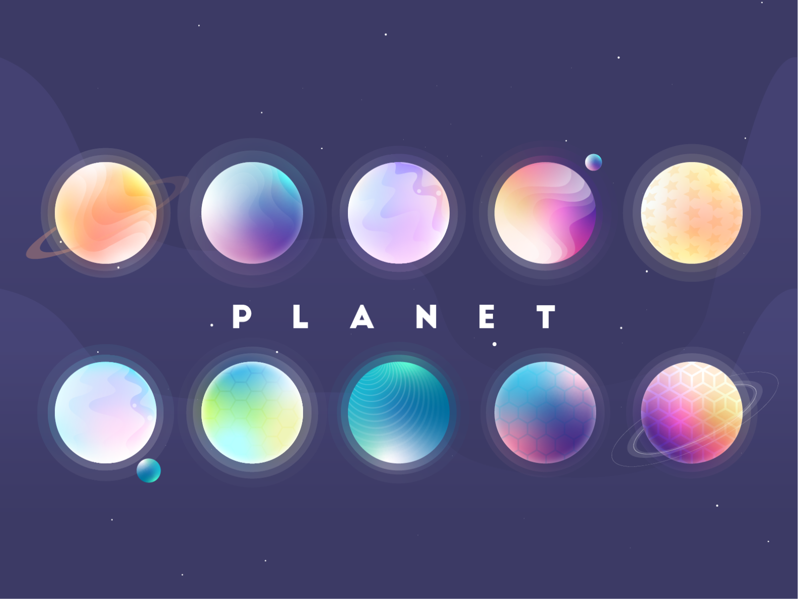 planet by Vicky on Dribbble