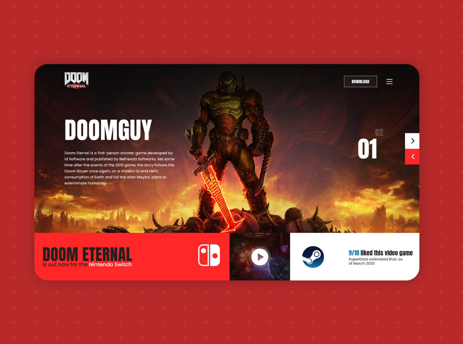 DOOMGUY by Aman Mehra on Dribbble