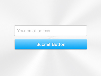 CSS3 Input & Submit Freebie by Matthias Kampitsch on Dribbble