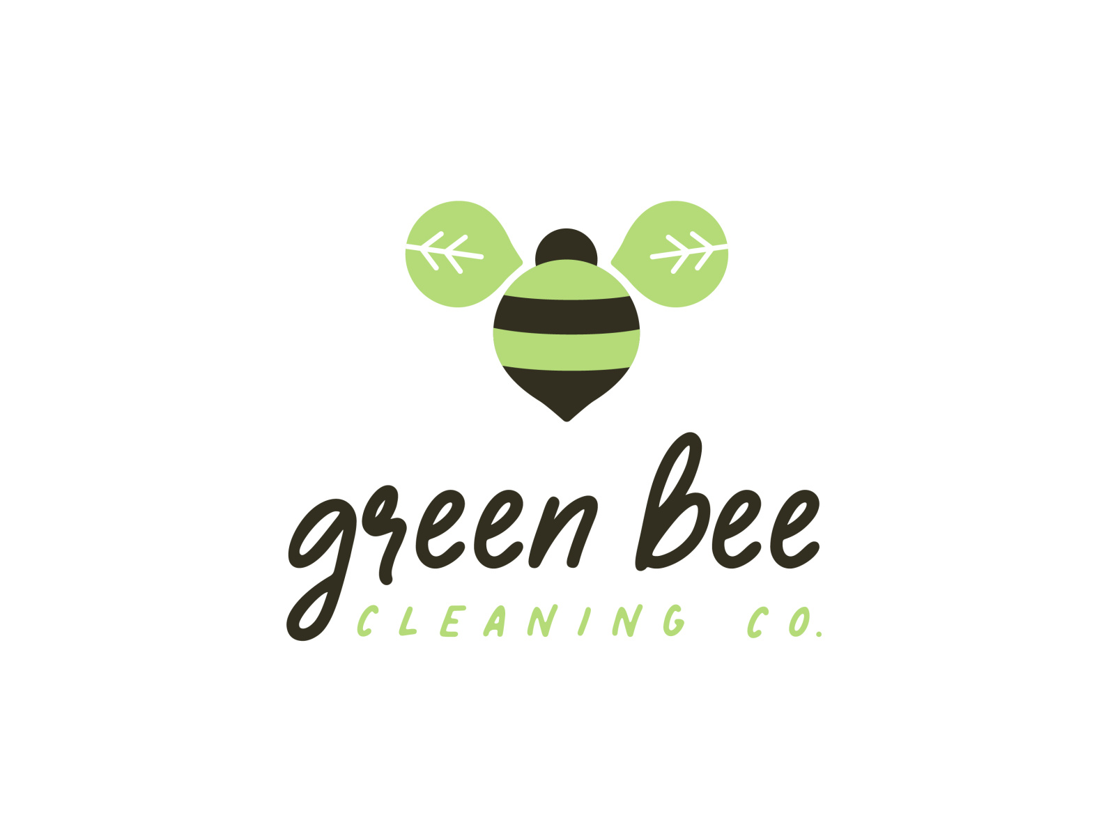 Green Bee Cleaning Co. by Cassie Vitale on Dribbble