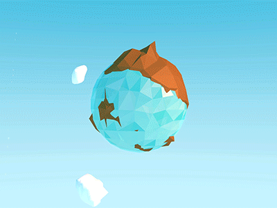 Low Poly Animation Tryout by Robbe Laloo on Dribbble
