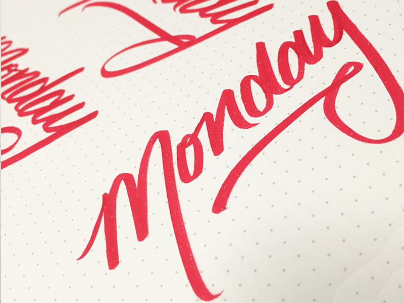 It's Monday. by Molli Ross on Dribbble
