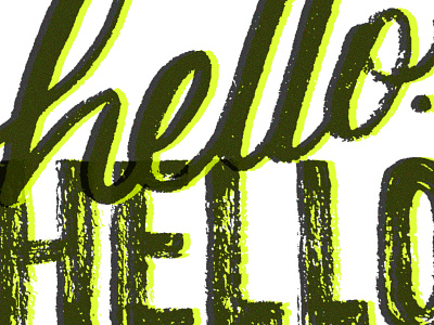 Hello background by Molli Ross on Dribbble