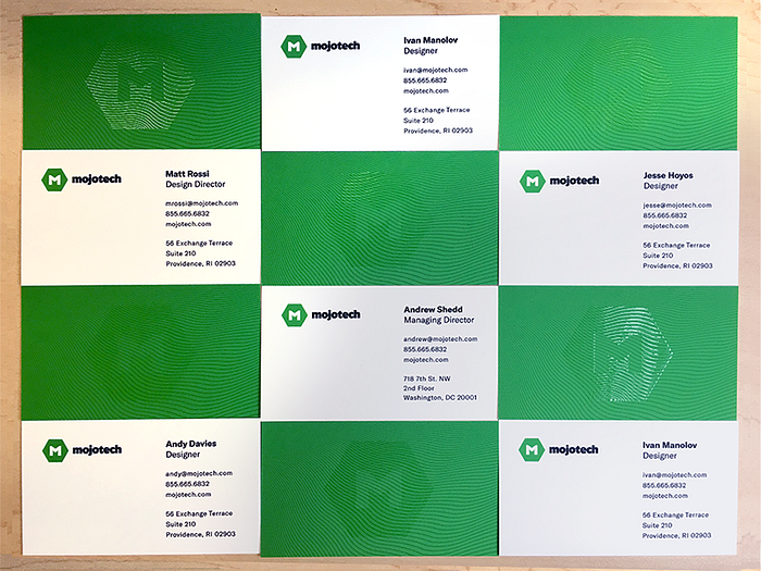 Mojo cards by Ivan Manolov for MojoTech on Dribbble