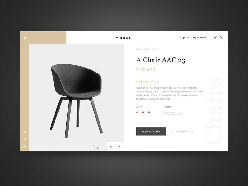 Web Slider Concept by Nils Huber on Dribbble