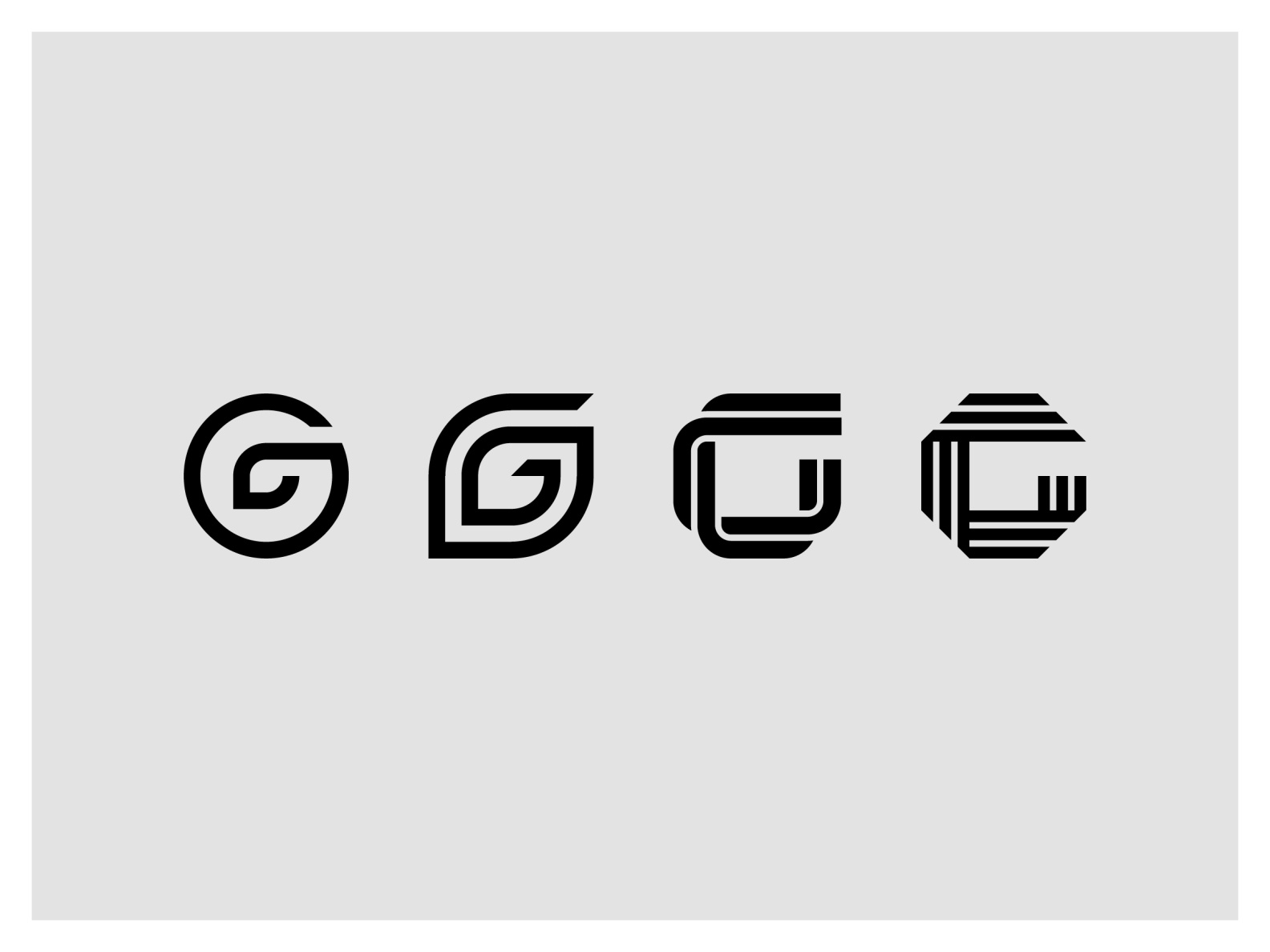 G letter monogram by Tasal Khogyani on Dribbble