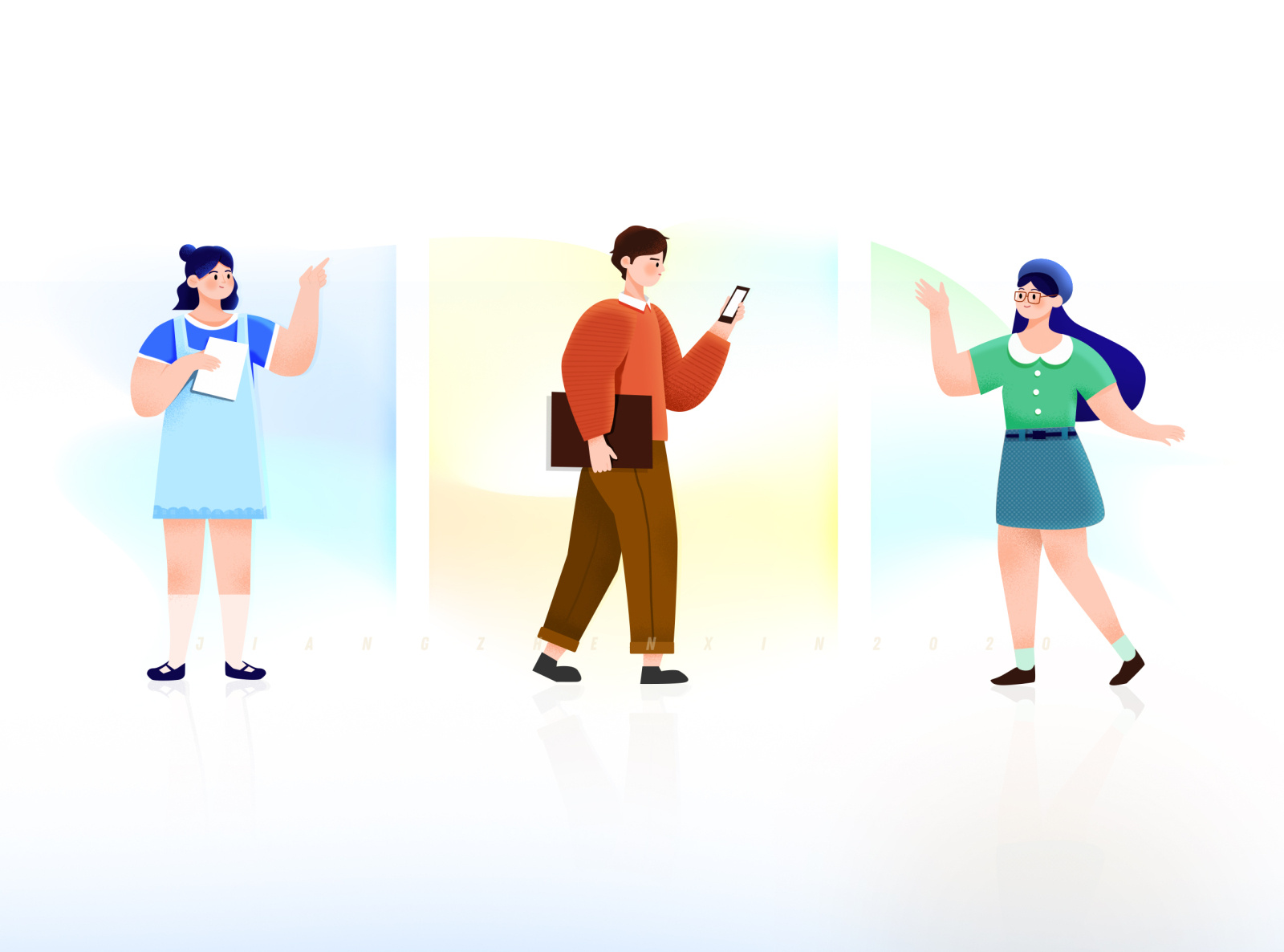 Character by Stella on Dribbble
