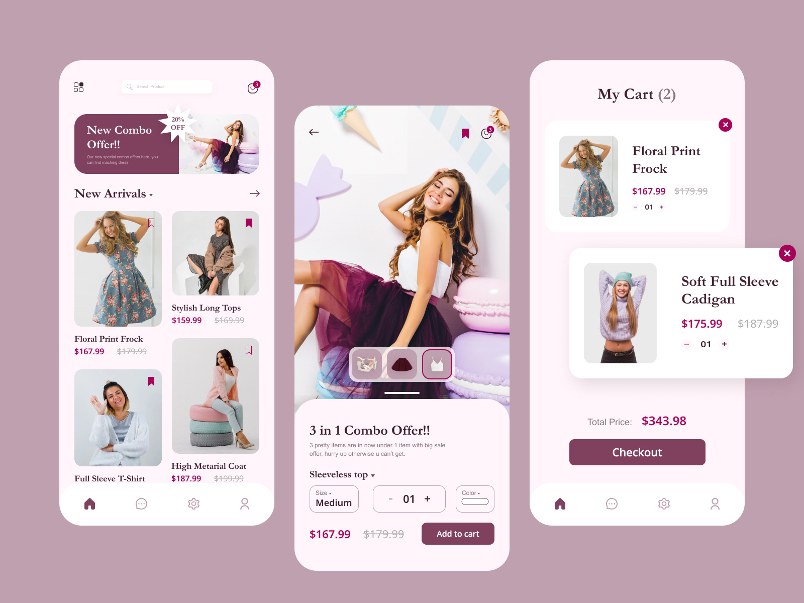 Shopping Application by Shek Tamara Akhtar on Dribbble