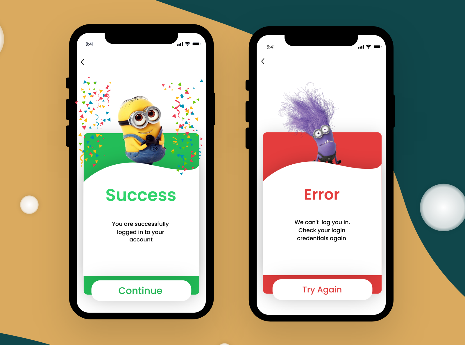 Flash Messages Screen by Priya Dutta on Dribbble