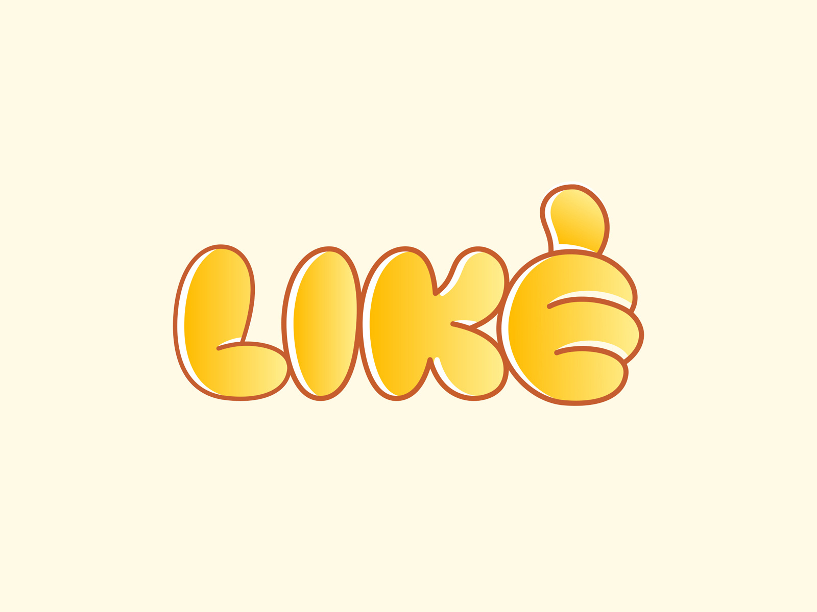 LIKE by Dragisa Trojancevic on Dribbble