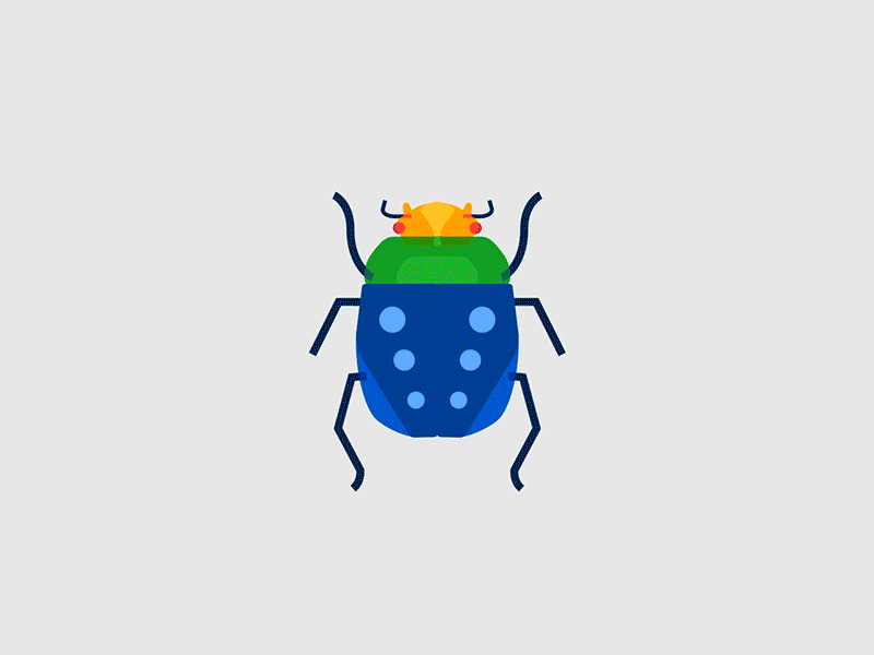 Beetles by Eszter Balogh on Dribbble