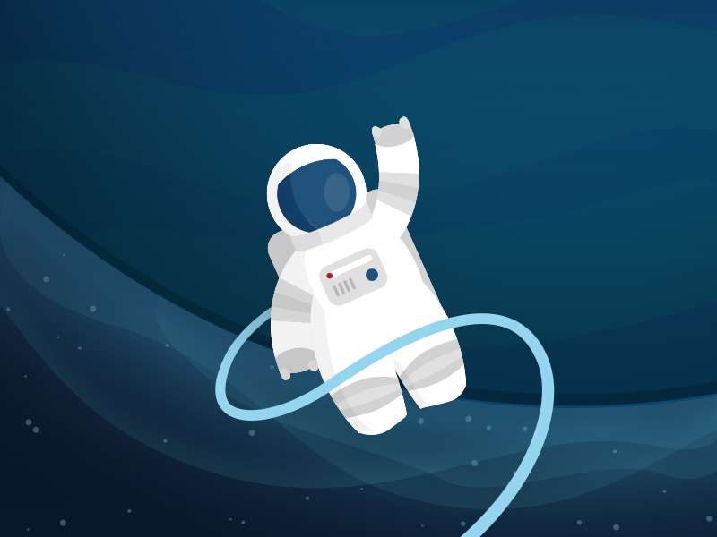 Space Explorer by Eszter Balogh on Dribbble