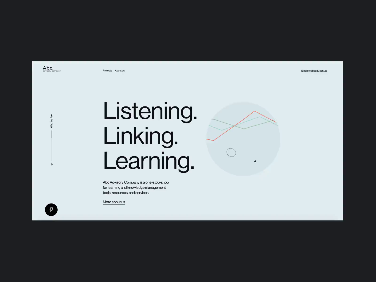 ABC Advisory Company website design and development by Obys on Dribbble