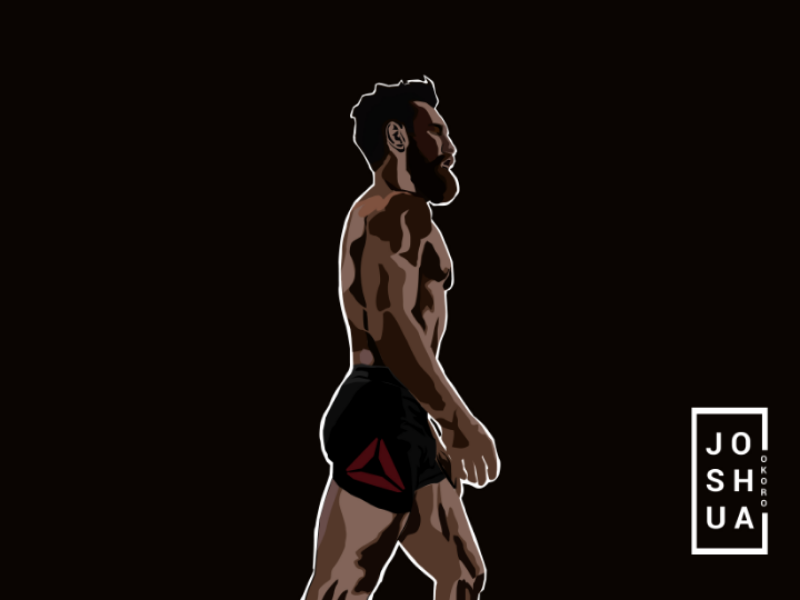 Connor McGregor Illustration Design by Joshua Okoro on Dribbble