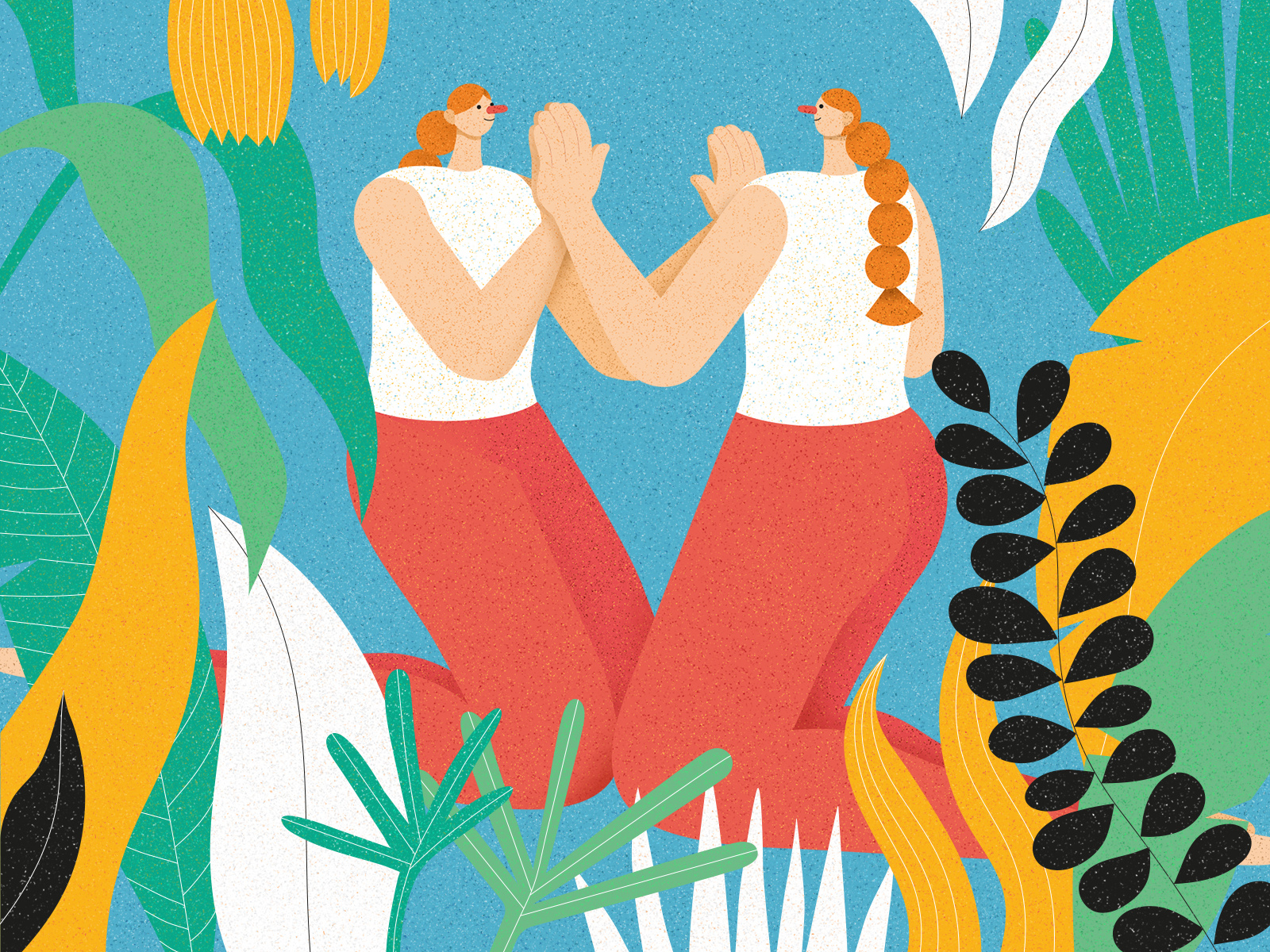 Face Yourself by Dani Lam on Dribbble