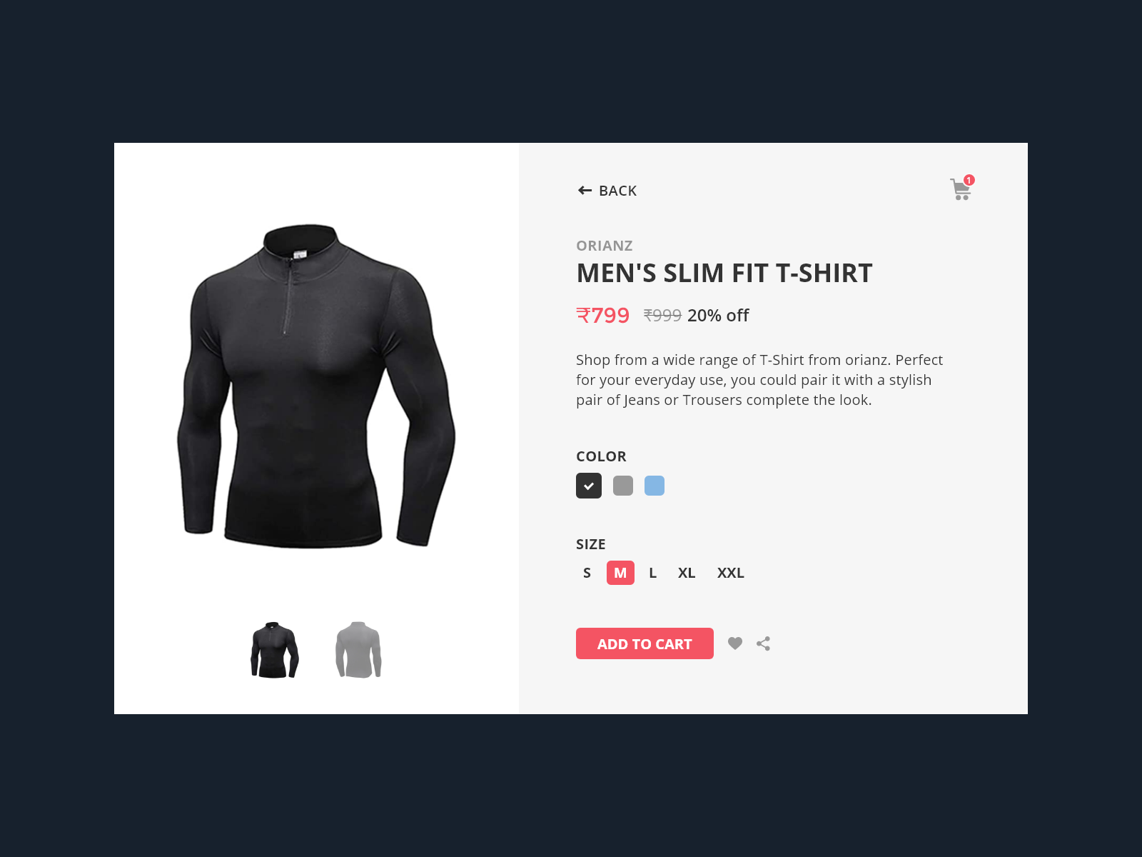 A Product Page by Johnson Joseph on Dribbble