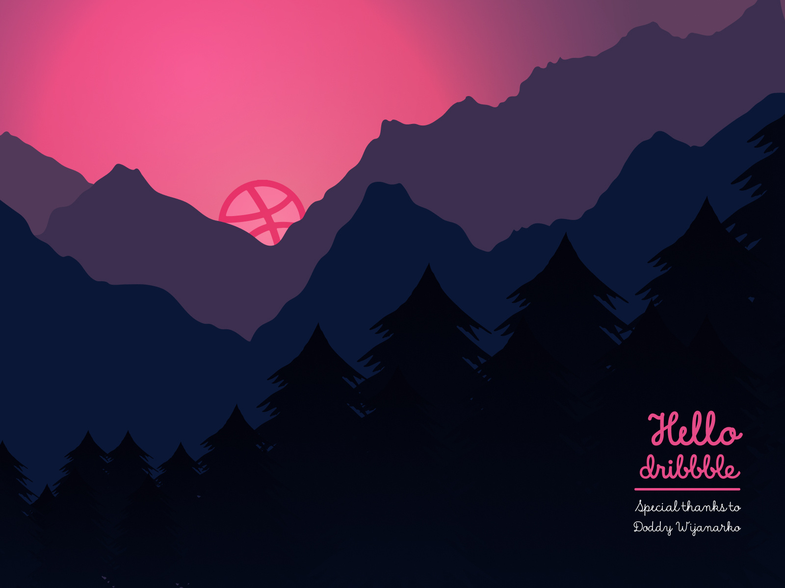 Hello Dribbble!! by Maryopixel . on Dribbble